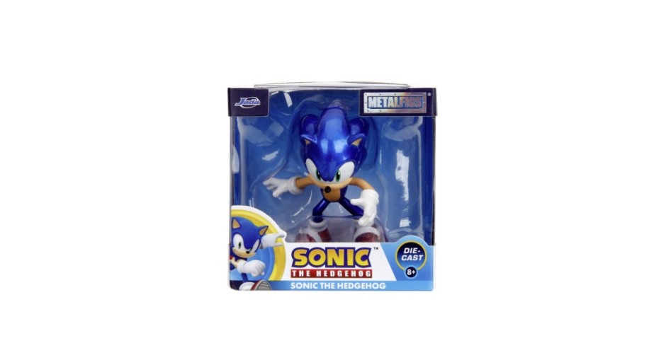 JADA SONIC THE HEDGEHOG FIGURINE METALICE 6.5CM | arhiva Okazii.ro