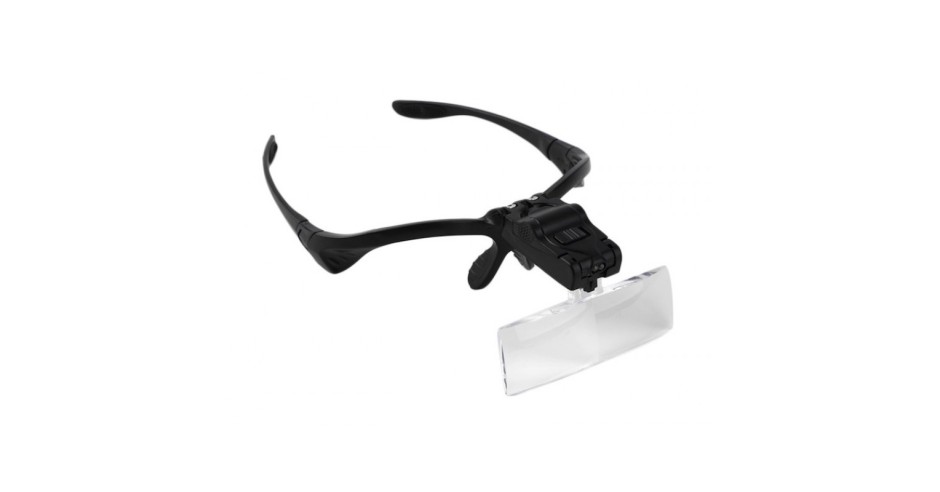 Ochelari Reglabili Cu 5 Tipuri De Lupe Si LED | arhiva Okazii.ro