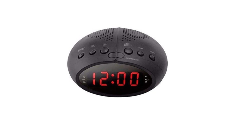 Radio Digital cu Ceas Afisaj LED Div.Culori 220V Happy Sheep CR2466 ...