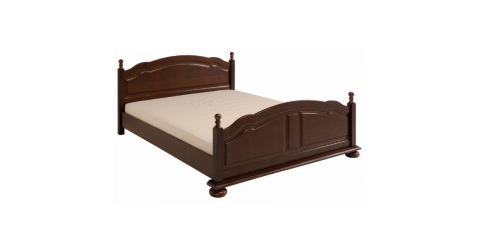 Pat 160x200 BERRY nuc tablie inalta fara somiera in stil Clasic,din PAL ...