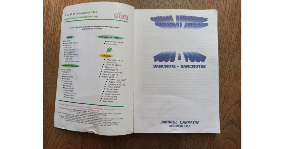 Catalog numismatic - Bancnote - 1853-1997 - Romania | arhiva Okazii.ro