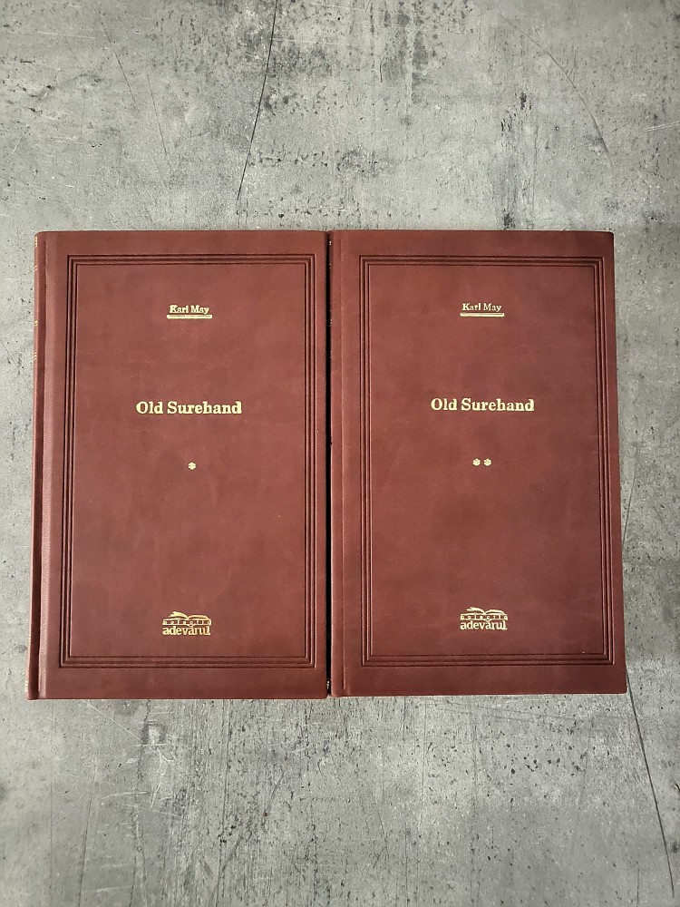 Karl May - Old Surehand (2 volume, Adevarul de LUX) | arhiva Okazii.ro