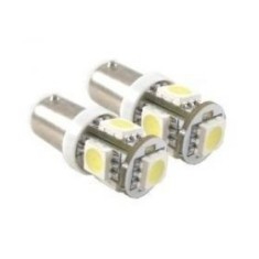 Bec LED BA9S 5-SMD | arhiva Okazii.ro