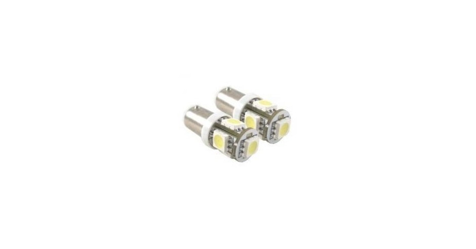 Bec LED BA9S 5-SMD | arhiva Okazii.ro