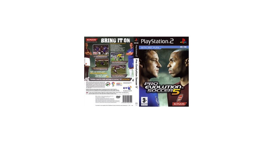 Joc PS2 PES 5 Pro Evolution Soccer 5 Platinum - PlayStation 2 colectie ...