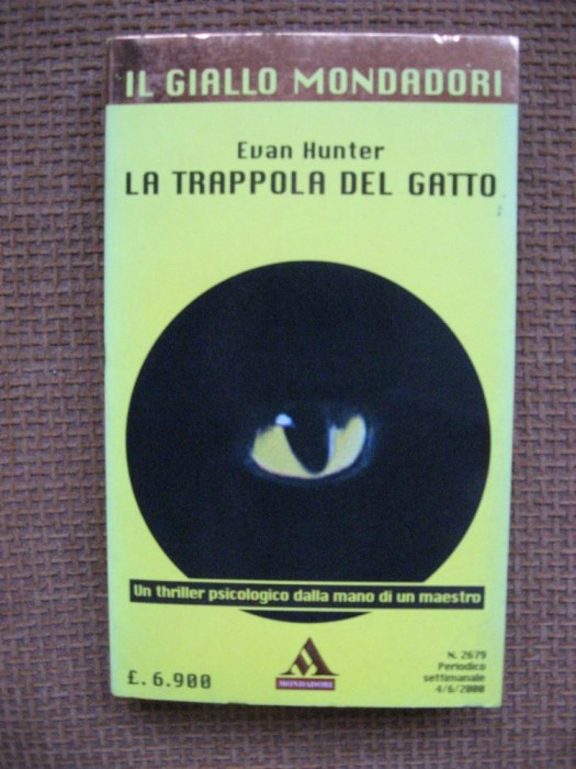 Evan Hunter (Ed McBain) - La trappola del gatto (in limba italiana ...