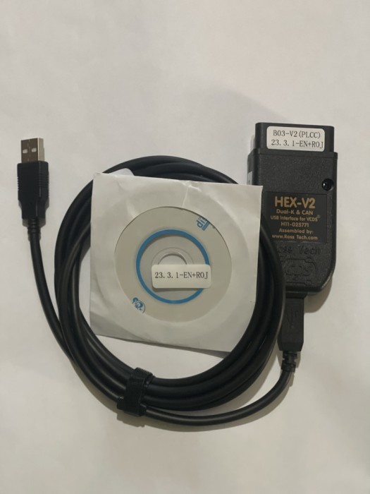 Tester auto VCDS Romana-Engleza VW AUDI SKODA SEAT 23.11 HEX 2 ultima ...