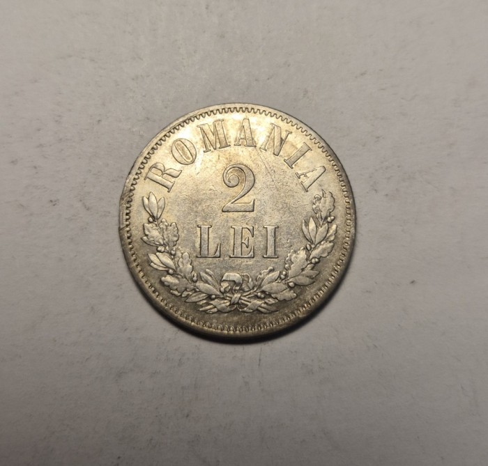 2 lei 1875 Frumoasa Piesa de Colectie | Okazii.ro