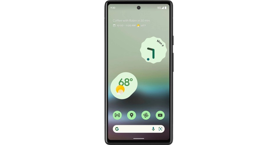 Pixel 6A Dual (Sim+eSim) 128GB 5G Alb Chalk 6GB RAM | arhiva Okazii.ro