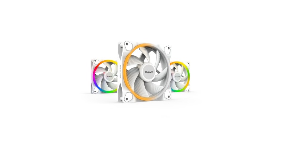 lini?te! LIGHT WINGS alb 120 mm PWM de mare viteza 3x ventilator de ...