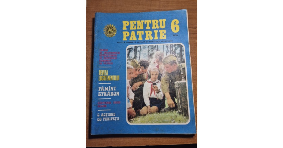 Revista pentru patrie iunie 1976 - articolul - mircea lucescu despre ...