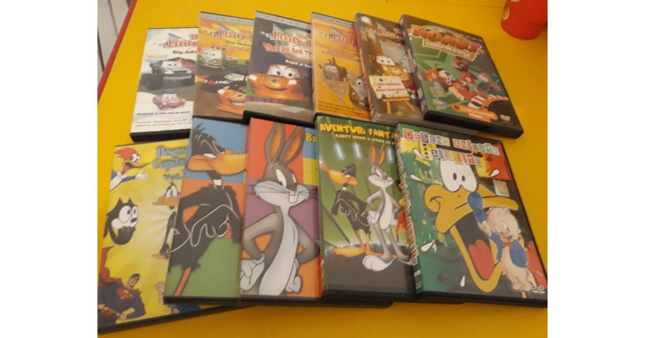 LOT 11 DVD DESENE ANIMATE PRETUL ESTE PENTRU TOT LOTUL | arhiva Okazii.ro