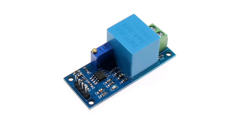 ZMPT101B transformator de tensiune monofazat iesire AC senzor Arduino ...