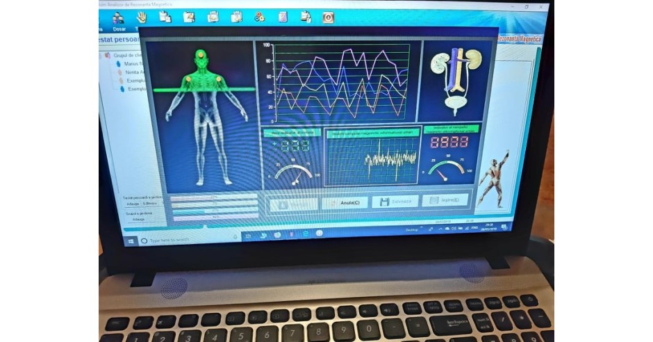 Aparat diagnoza prin biorezonanta magnetica Quantum Magnetic Analyzer ...