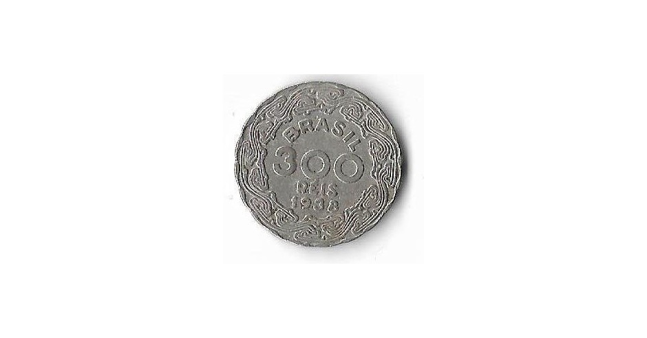 Moneda 300 reis 1938 - Brazilia | arhiva Okazii.ro