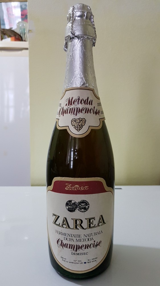 Sampanie ZAREA Demisec,Fermentatie dupa Metoda Champenoise,cal.sup., 60 ...
