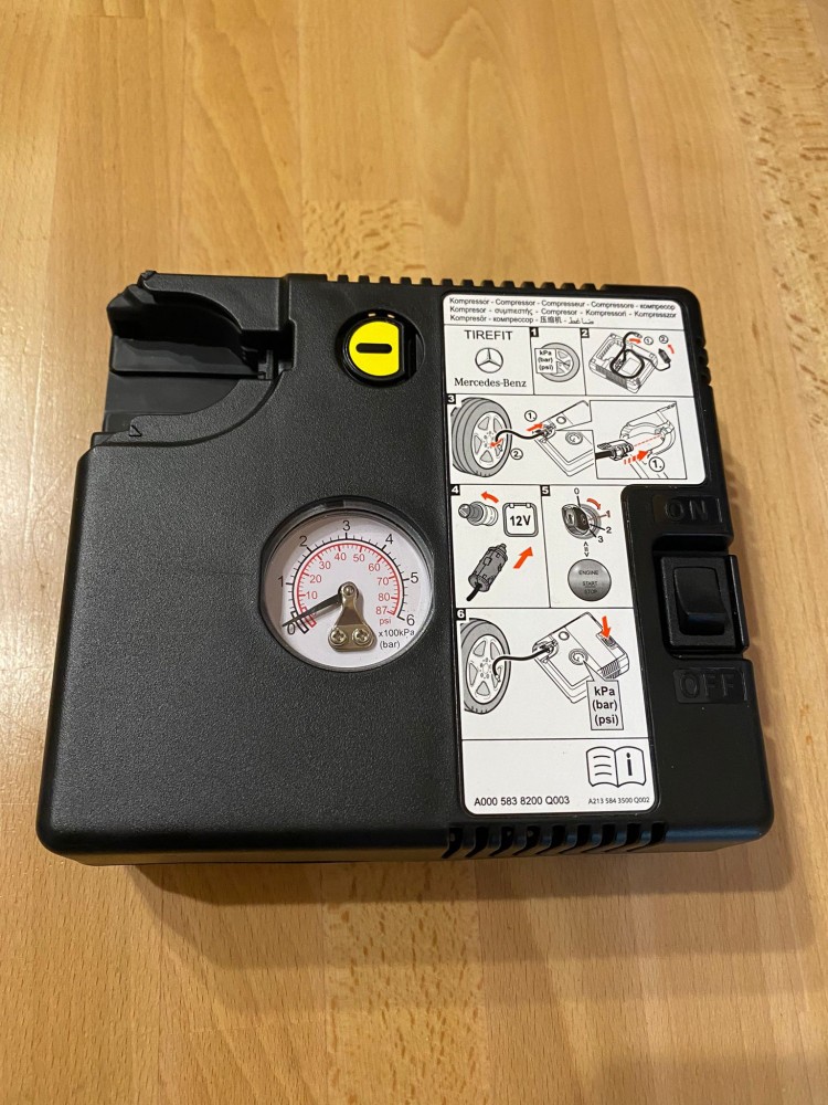 Compresor auto Mercedes, Compresor umflat roti Mercedes, Compresor pana ...