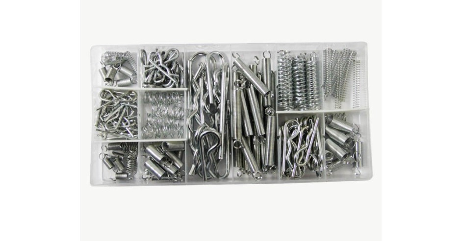 Set 175 splinturi si arcuri de compresie si tractiune , diferite marimi ...