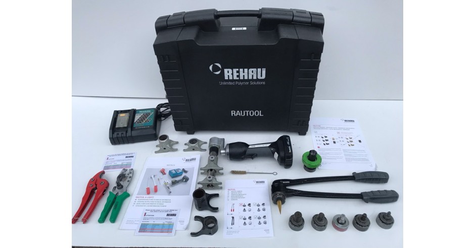 Trusa Instalator REHAU RAUTOOL A-linght2 ,, Presa Hidraulica Sertizat ...