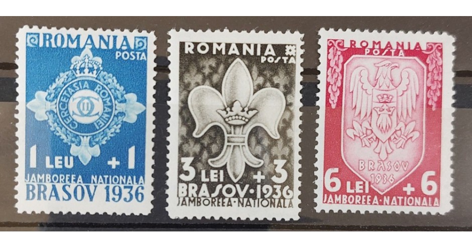 Romania 1936 - Jamboreea Nationala Brasov MNH, Nestampilat | Okazii.ro