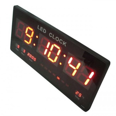 Ceas Electronic Digital Slim de Perete 4600, cu Display Rosu 7cm ...