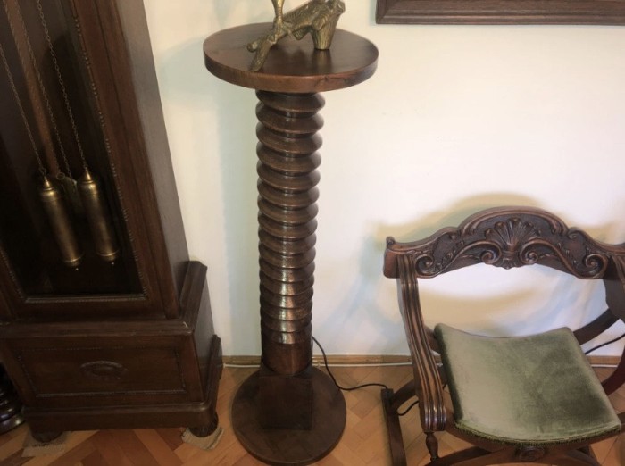 Consola ,suport,piedestal francez sculptat in lemn masiv,model ...