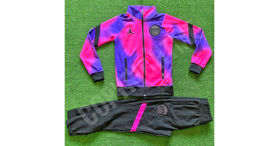 Trening cu pantaloni conici pentru copii PSG JORDAN model nou 2021-2022 ...
