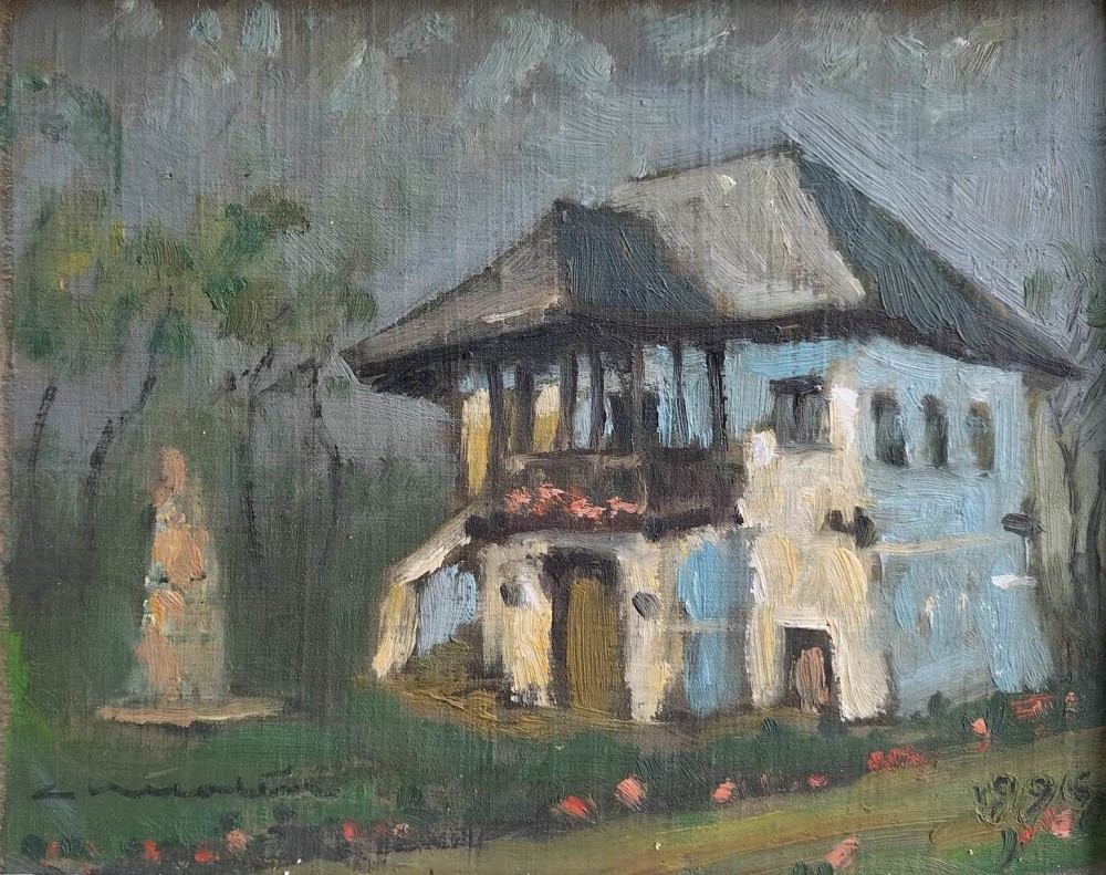Constantin NICOLIN-"Casa Anton Pann", Râmnicu Vâlcea, pictură (1996 ...