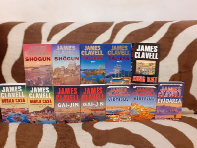 James Clavell - Shogun, Nobila Casa, Vartejul, Gai Jin, Evadarea, Tai ...