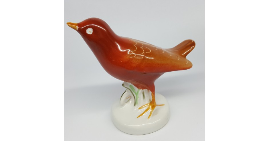 Bibelou portelan romanesc vechi, vintage - Pasare | arhiva Okazii.ro