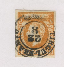 1871-CAROL CU BARBA OCRU CU EROARE,LUMEN IN FOND RRRR+ | arhiva Okazii.ro