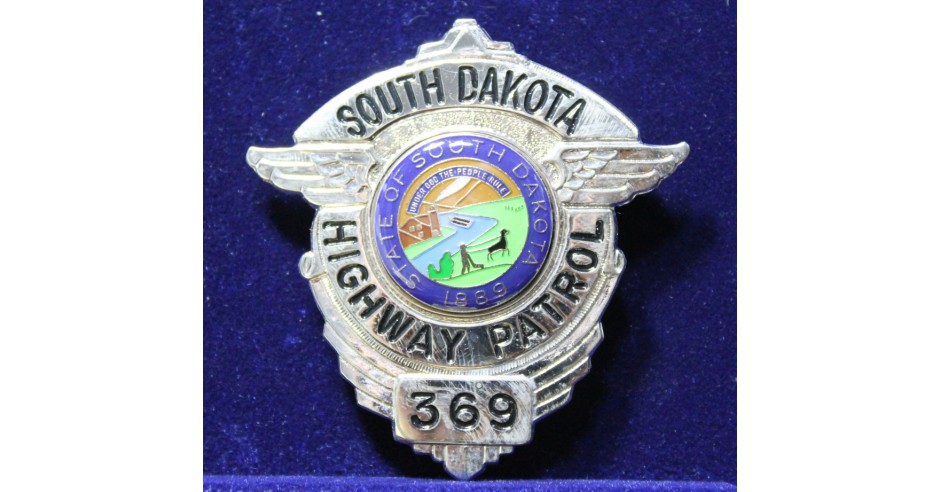 Replica insigna politie America USA - South Dakota Highway Patrol ...
