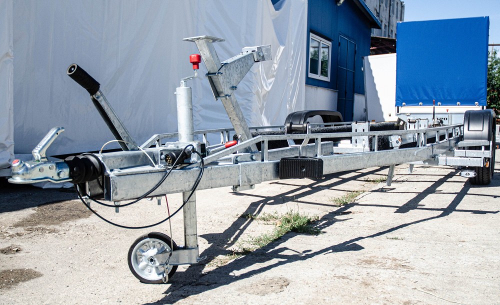 Remorca peridoc Barca REPO Premium Zincat full LED Produs nou GARANTIE ...