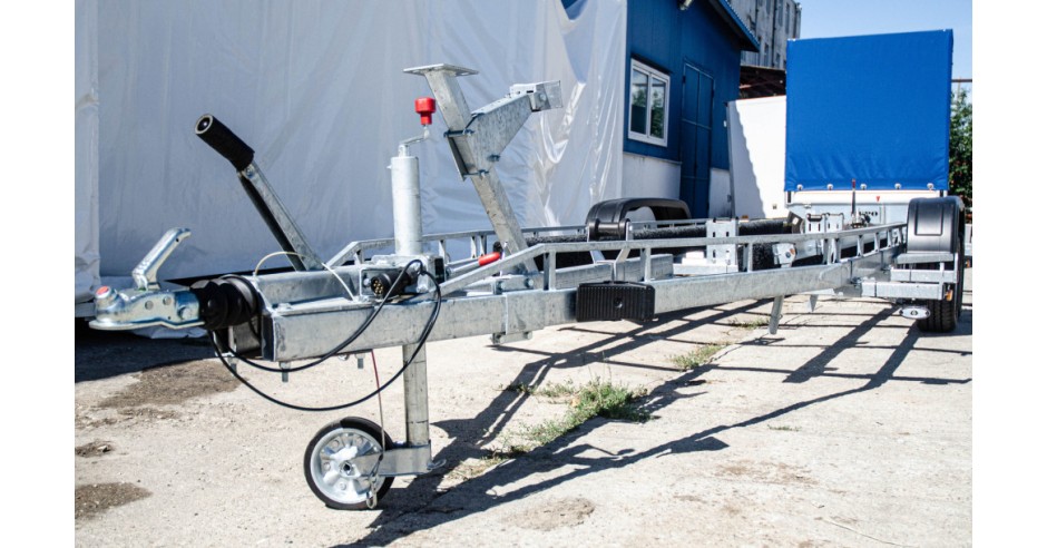 Remorca peridoc Barca REPO Premium Zincat full LED Produs nou GARANTIE ...