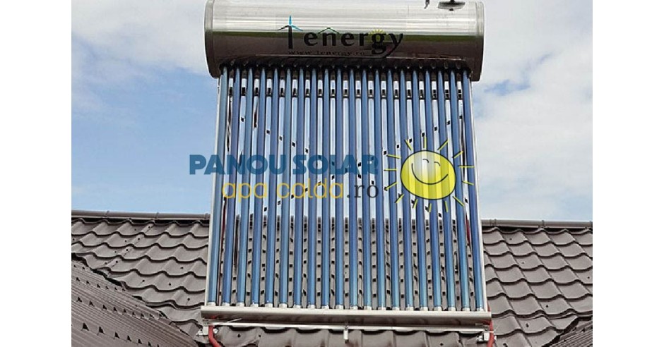Kit Panou solar apa calda INOX nepresurizat 1ENERGY 200 litri - cu ...