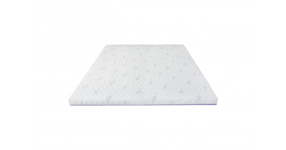 Topper cu spuma poliuretanica Superconfort Lavant 7 Zone 140x200, husa ...