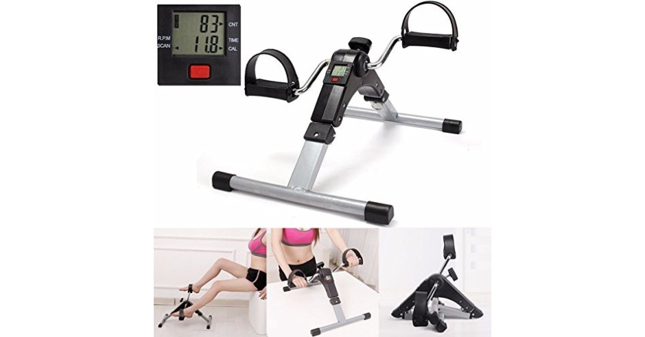 Bicicleta recuperare Pedalier fitness,ceas, pliabila Mobility trainer ...
