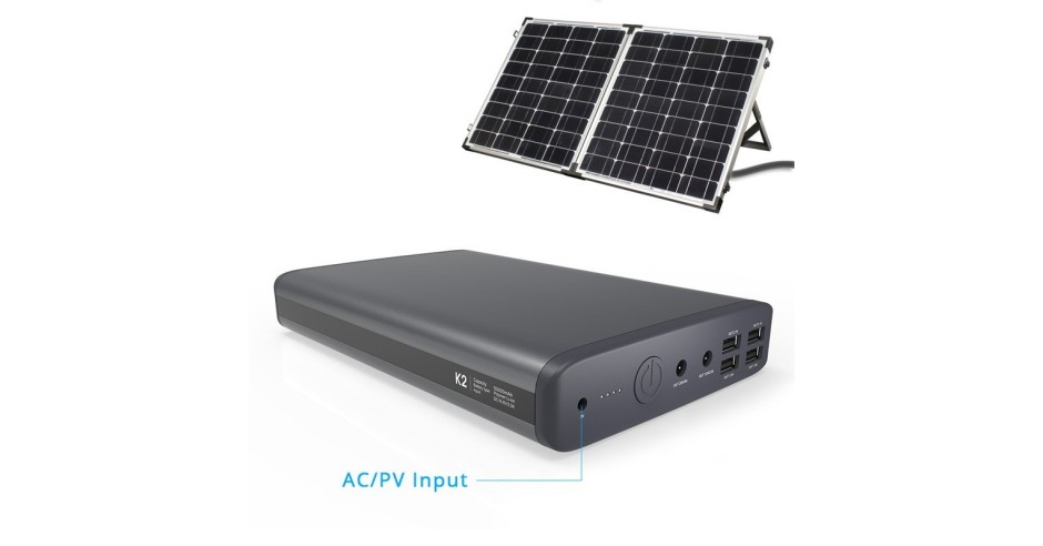 PowerOak K2 Solar PowerBank 185Wh 50000mAh | arhiva Okazii.ro