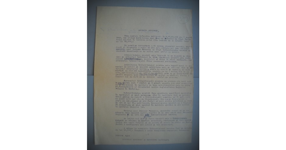 HOPCT DOCUMENT VECHI 379 CERERE CATRE MINISTRUL ECONOMIEI BUCURESTI ...