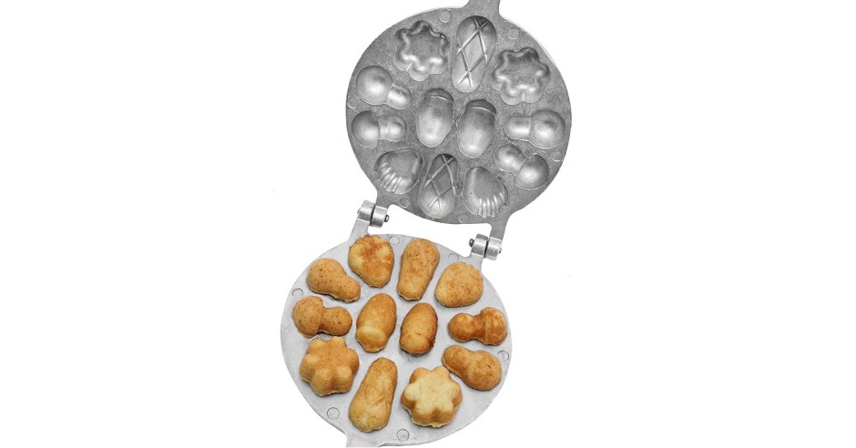 Forma Prajituri Nuci Ciupercute 12 Orificii 5 Modele Presa Prajituri ...