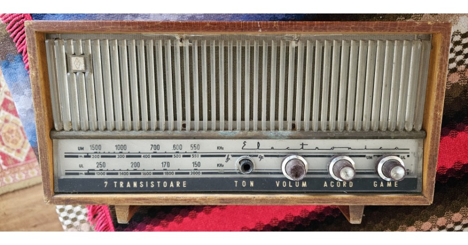 Radio Miorița 1 S-60T, An 1960, București - Aparat Radio Vechi ...
