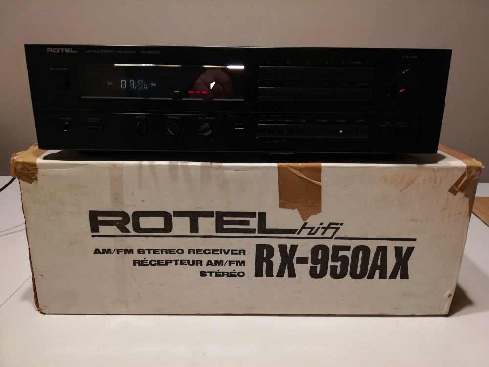 Amplificator-Stereo Receiver ROTEL RX-950AX - Impecabil/Cutia Originala ...