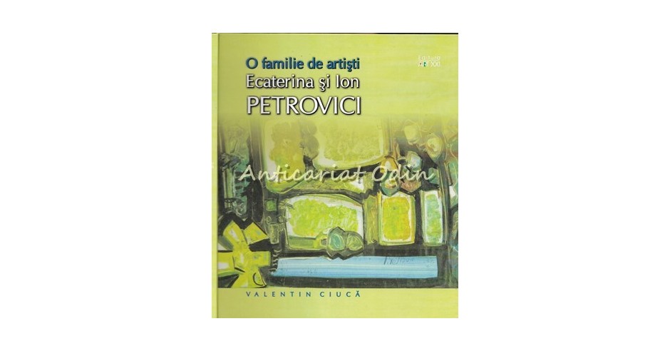 O Familie De Artisti: Ecaterina Si Ion Petrovici - Valentin Ciuca ...