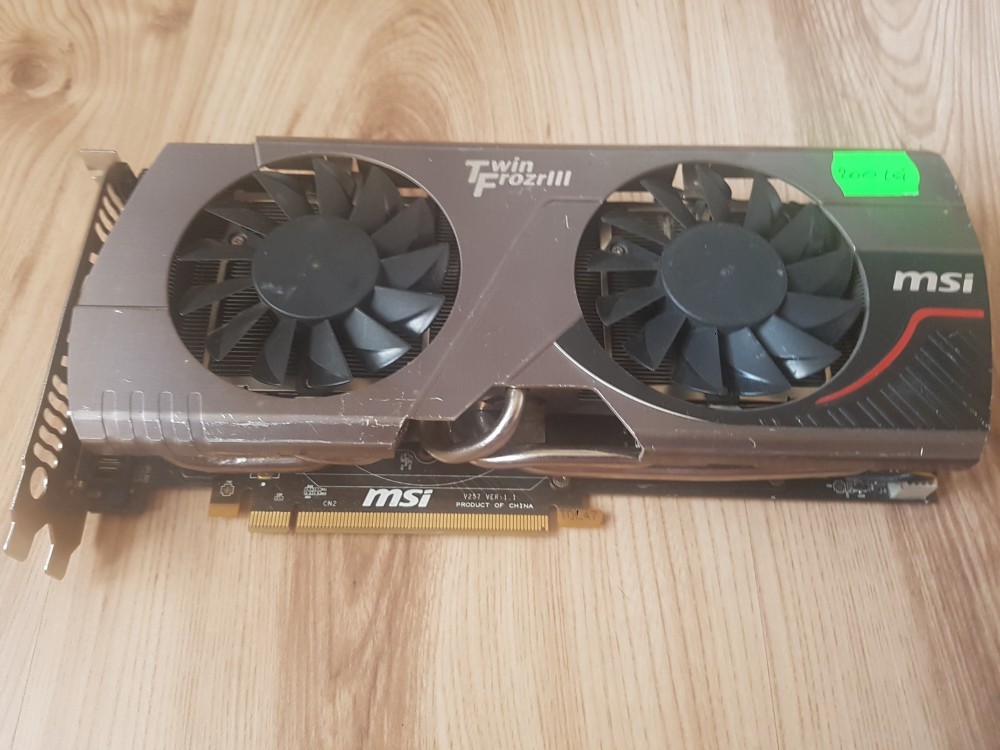 Placa video GTX 570Ti 1.28GB DDR5 Twin Frozr III Power Edition OC ...