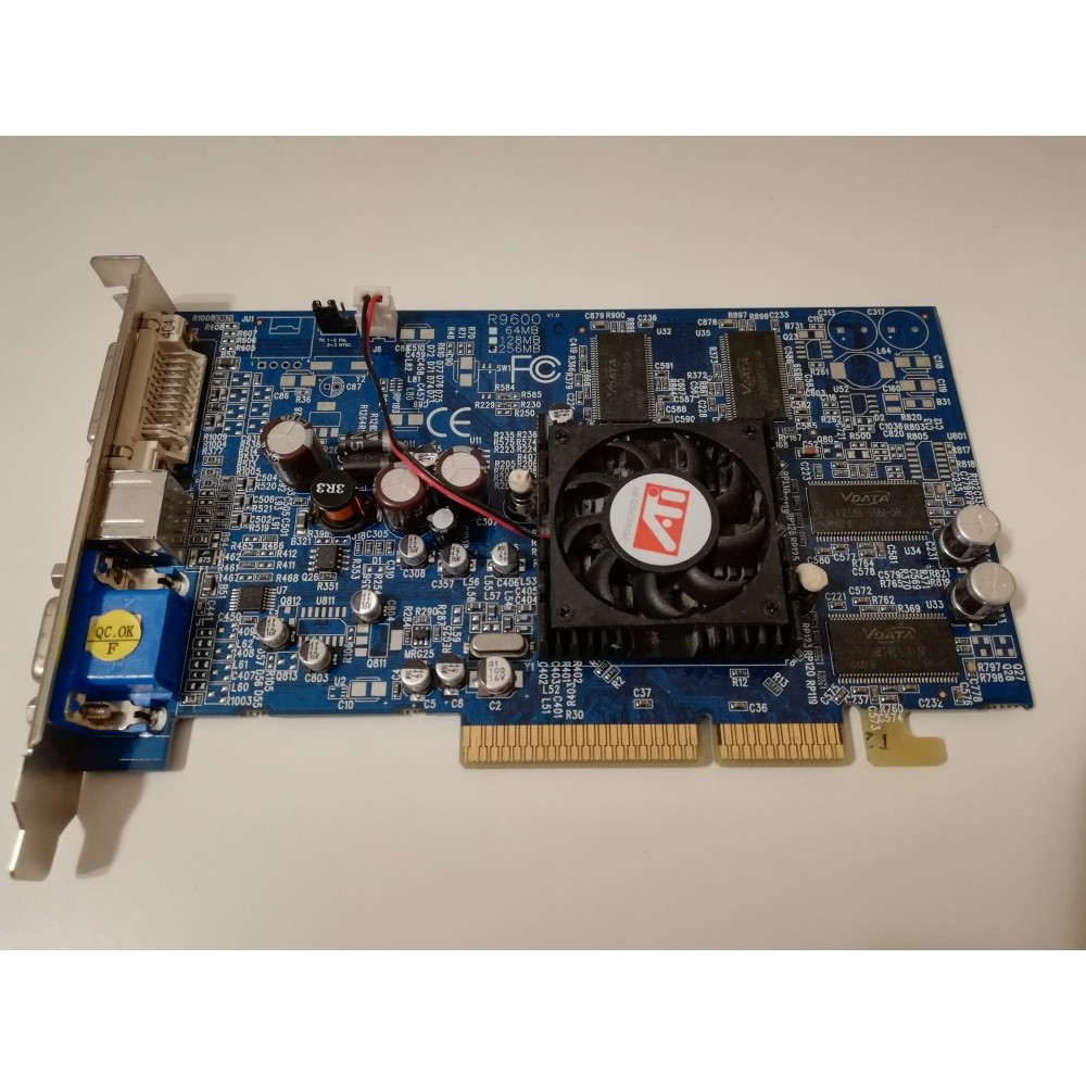 Placa video AGP Ati Radeon 9600 256Mb DDR 128bit DirectX 9.0 | arhiva ...