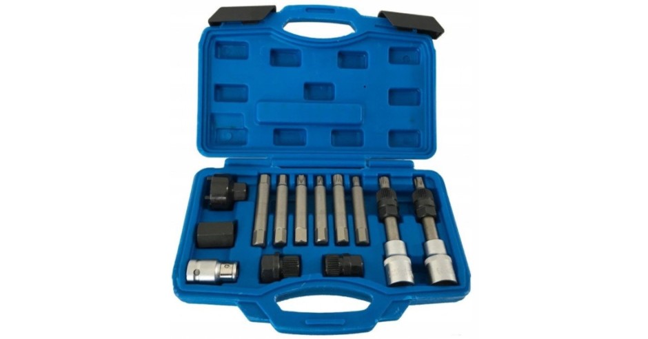 Trusa chei pentru alternatoare, demontare si montare alternator 13 ...