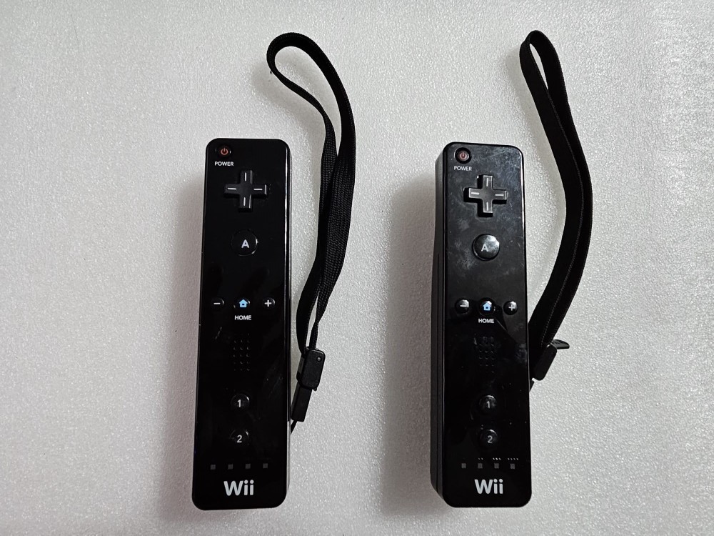 Controller original Wii Remote Control RVL-003, joystick, Black - poze ...