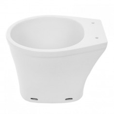 Vas WC rustic pentru curte, Cersanit Supplementary, R04-003, alb ...