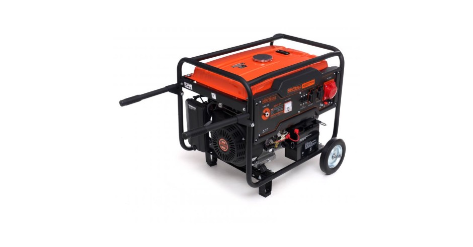 Generator curent 7kW 7000W 230V 380V 12V + pornire electrica la cheie ...