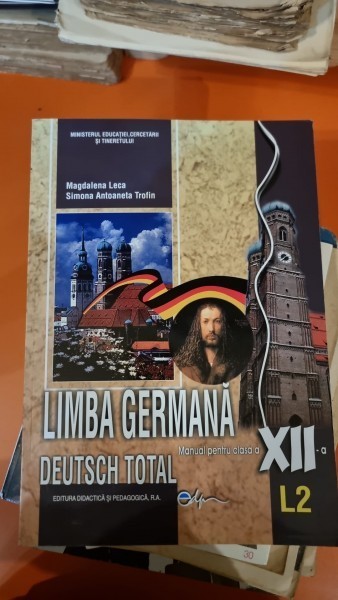 Limba germana manual pentru clasa a XII-a L2 - Magdalena Leca | Okazii.ro